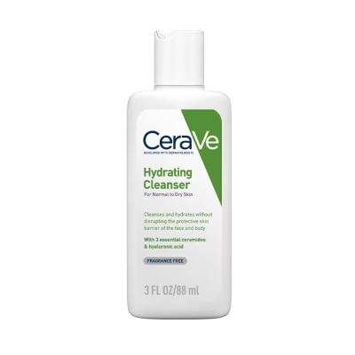 CERAVE CERAVE Hydrating Cleanser 88ml | Cleanser & Exfoliator | LOOK At Me