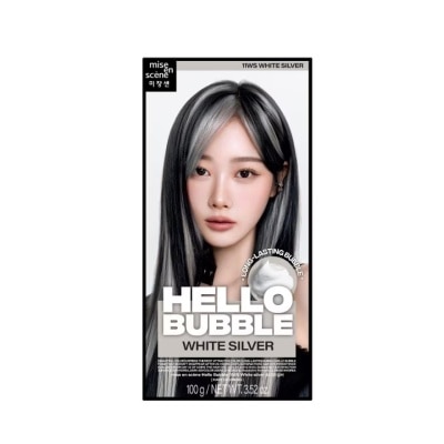 HELLO BUBBLE HELLO BUBBLE White Silver 100g | Color | LOOK At Me