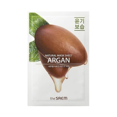 THE SAEM Natural Argan Mask Sheet - 21ML | 0.021, Facial Masks | LOOK At Me
