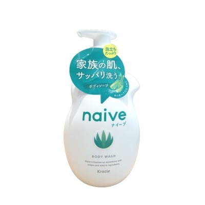KRACIE Naive Body Wash X (Aloe) 530ml | Bath & Shower | LOOK At Me