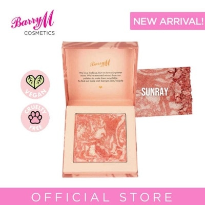 BARRY M Heatwave Baked Marbled Blusher - Sunray | Face | LOOK At Me