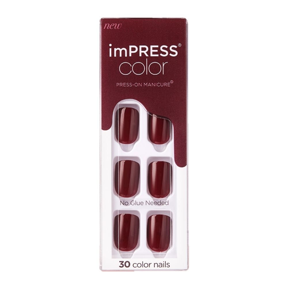 KISS KISS - Impress Color Press-On Manicure I'M Not A Cinna | LOOK At Me